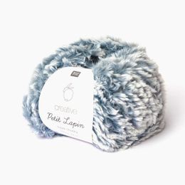 Creative Petit Lapin super chunky von Rico Design, Blau, aus Polyester