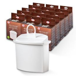 AquaCrest 15x Wasserfilter Alternative für Brita KWF2 für Braun Kaffeemaschinen