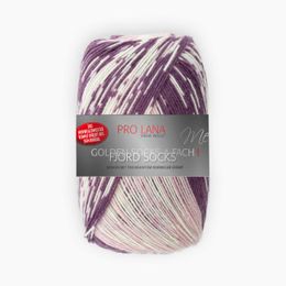 Sockenwolle Fjord Socks von Pro Lana, Pflaume Color, aus Schurwolle