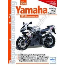 Yamaha YZF-R6 (RJ05/ RJ09) - Reparaturanleitung