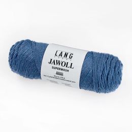 Sockenwolle JAWOLL Superwash von Lang Yarns, Stahlblau, aus Schurwolle