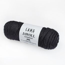 Sockenwolle JAWOLL Superwash von Lang Yarns, Schwarz, aus Schurwolle