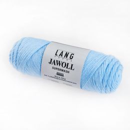 Sockenwolle JAWOLL Superwash von Lang Yarns, Hellblau, aus Schurwolle