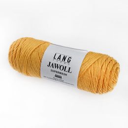 Sockenwolle JAWOLL Superwash von Lang Yarns, Goldgelb hell, aus Schurwolle