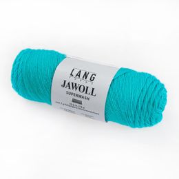 Sockenwolle JAWOLL Superwash von Lang Yarns, T&uuml;rkis dunkel, aus Schurwolle