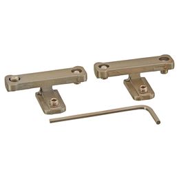 Gardinia Kreuzadapter Aluminium Ø 20 mm 2 Stück
