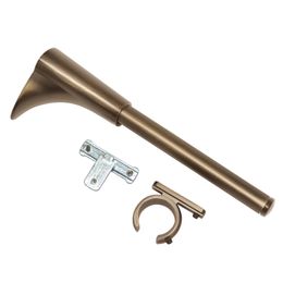 Gardinia Universal-Träger für Gardinenstange 'Windsor' bronze