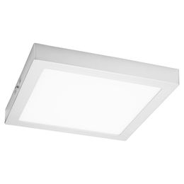 Paulmann LED-Panel 'Lunar' chrom, matt, 30 x 30 cm