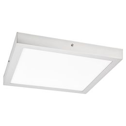 Paulmann LED-Panel 'Lunar' chrom, matt, 40 x 40 cm