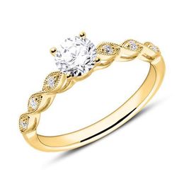 Brilladia 18K Goldring mit Brillanten