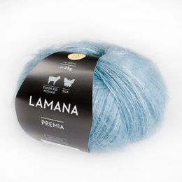 Premia von lamana, Taubenblau, aus Mohair