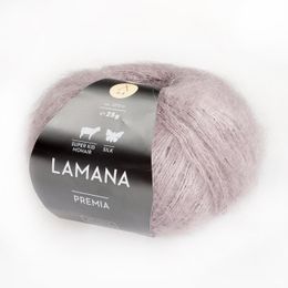 Premia von lamana, Perlgrau, aus Mohair