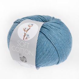 Soft Cotton von Lana Grossa, Jeans, aus Baumwolle