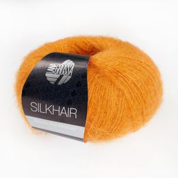 Silkhair von Lana Grossa, Bernstein, aus Mohair