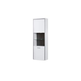 U.N.O uno Vitrine Setto ¦ weiß ¦ Maße (cm): B: 64 H: 201 T: 38.0 » Höffner