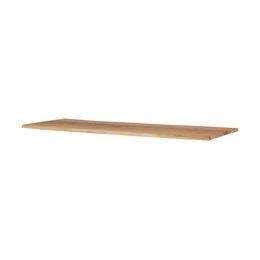 Möbel Kraft Tischplatte Tuxa massiv - holzfarben - Massivholz geölt - 90 cm - 4,5 cm - Möbel Kraft