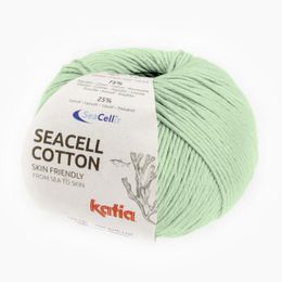 SeaCell Cotton von Katia, Pastellgr&uuml;n, aus Baumwolle