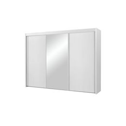 Schwebetürenschrank 3-türig Imperial - weiß - 280 cm - 223 cm - 65 cm - Sconto