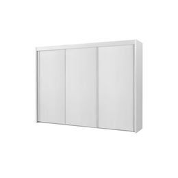 Schwebetürenschrank 3-türig Imperial - weiß - 225 cm - 223 cm - 65 cm - Sconto