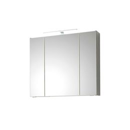 Spiegelschrank Capri - grau - 80 cm - 70 cm - 16 cm - Sconto