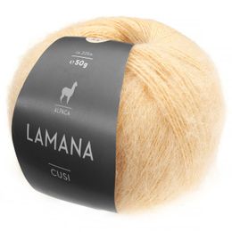 Cusi von lamana, Pfirsich, aus Alpaka
