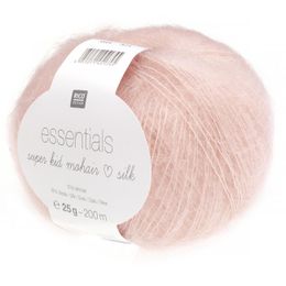 Essentials Super Kid Mohair Loves Silk von Rico Design, Rosa, aus Mohair