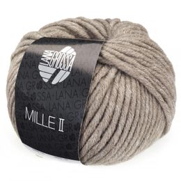 Mille II von Lana Grossa, Taupe, aus Schurwolle