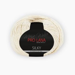 Silky von Pro Lana, Rohwei&szlig;, aus Seide