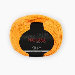 Silky von Pro Lana, Orange, aus Seide