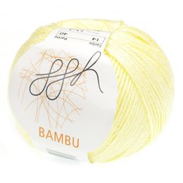 Bambu von ggh, Blassgelb, aus Viskose