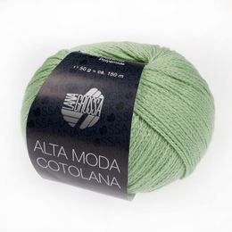 Alta Moda Cotolana von Lana Grossa, Apfelgr&uuml;n, aus Schurwolle