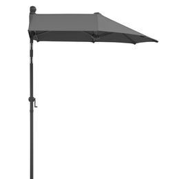 Schneider Balkonschirm 'Salerno Mezza' anthrazit 150 x 150 cm