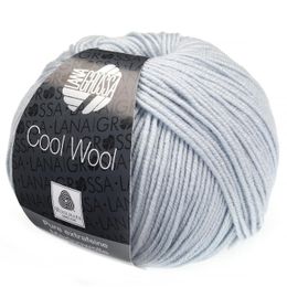 Cool Wool Merino von Lana Grossa, Eisblau, aus Schurwolle