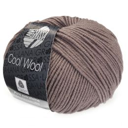 Cool Wool Merino von Lana Grossa, Graubraun, aus Schurwolle