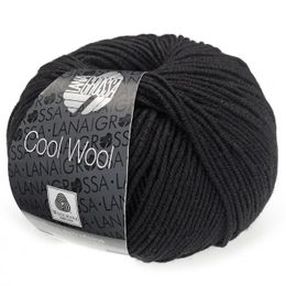 Cool Wool Merino von Lana Grossa, Schwarz, aus Schurwolle