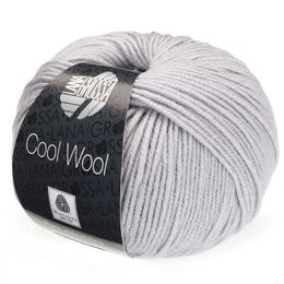 Cool Wool Merino von Lana Grossa, Silbergrau, aus Schurwolle