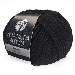 Alta Moda Alpaca von Lana Grossa, Schwarz, aus Alpaka