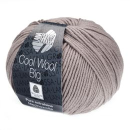 Cool Wool Big von Lana Grossa, Taupe, aus Schurwolle