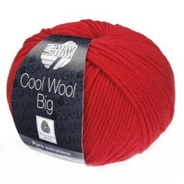 Cool Wool Big von Lana Grossa, Rot, aus Schurwolle