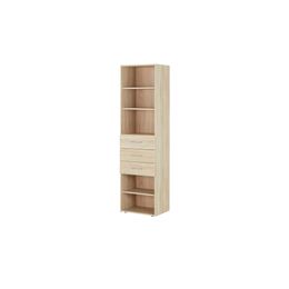 Regal Multischrank-System - holzfarben - 50 cm - 185 cm - 40 cm - Sconto