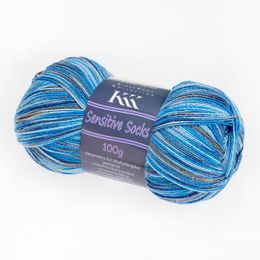Sockenwolle Sensitive Socks von KKK, Ozean, aus Polyacryl