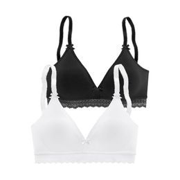 Petite Fleur BH Damen Gr&ouml;&szlig;e 70 schwarz / wei&szlig;
