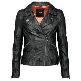 Maze Lederjacke 'Movas' Damen Größe XXL schwarz