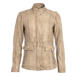 Mustang Lederjacke 'Jasmin' Damen Gr&ouml;&szlig;e M beige