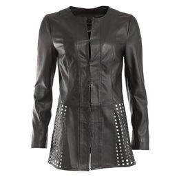 Maze Lederjacke 'Fortaleza' Damen Gr&ouml;&szlig;e XS schwarz