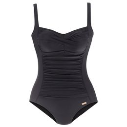 Lascana Badeanzug Damen Größe M schwarz