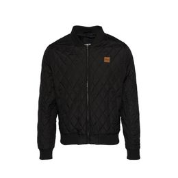 Urban Classics Jacke 'Diamond Quilt' Herren Größe XXXL braun / schwarz