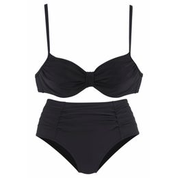 Lascana Bikini Damen Gr&ouml;&szlig;e L/XL schwarz