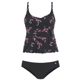 Lascana Tankini Damen Gr&ouml;&szlig;e L pink / schwarz