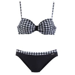Lascana Bikini female size M/L Black / White